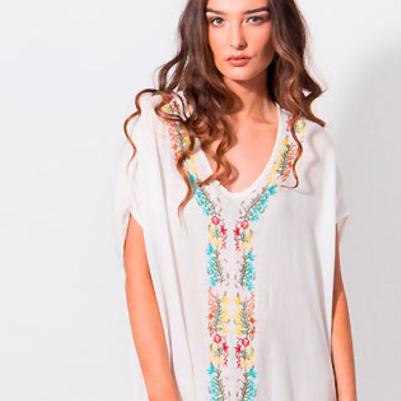 Pia Rossini | Swim | Pia Rossini Resort Wear Bohemian Dress In ...